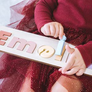 Personalised Timber Mindful Gift Tags - Oh Coco