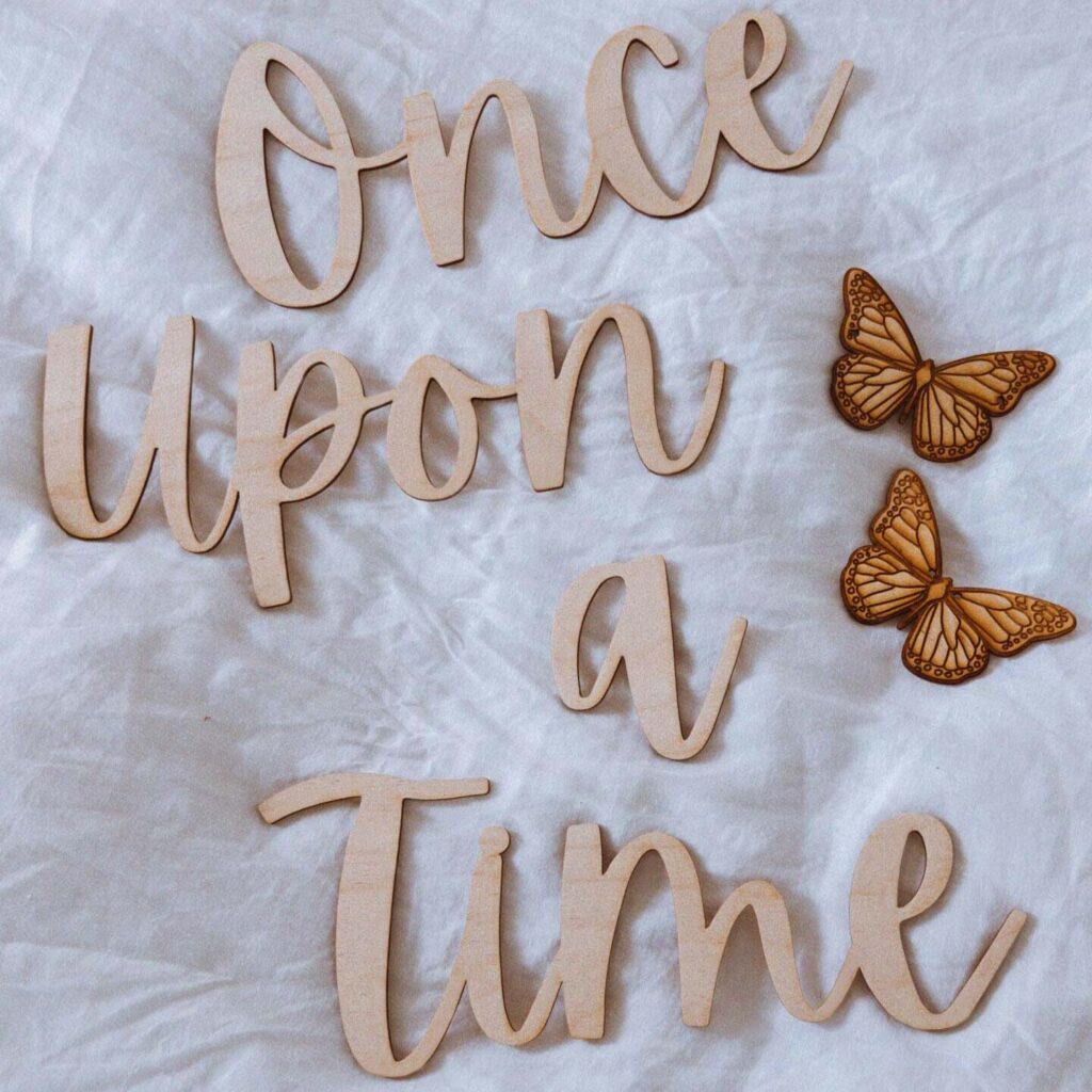 'Once Upon a Time' Timber Wall Hanging