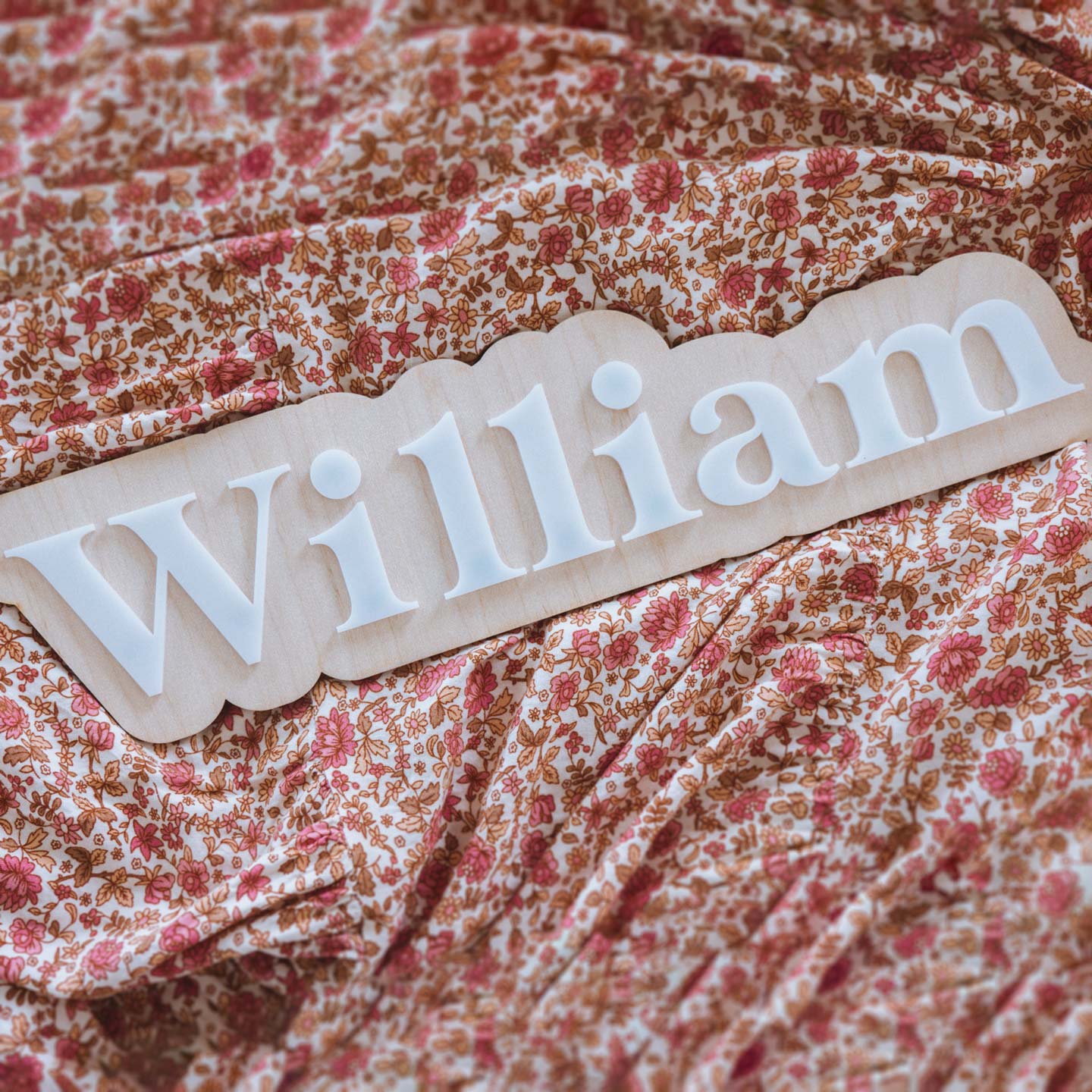 Layered Name Sign - Oh Coco