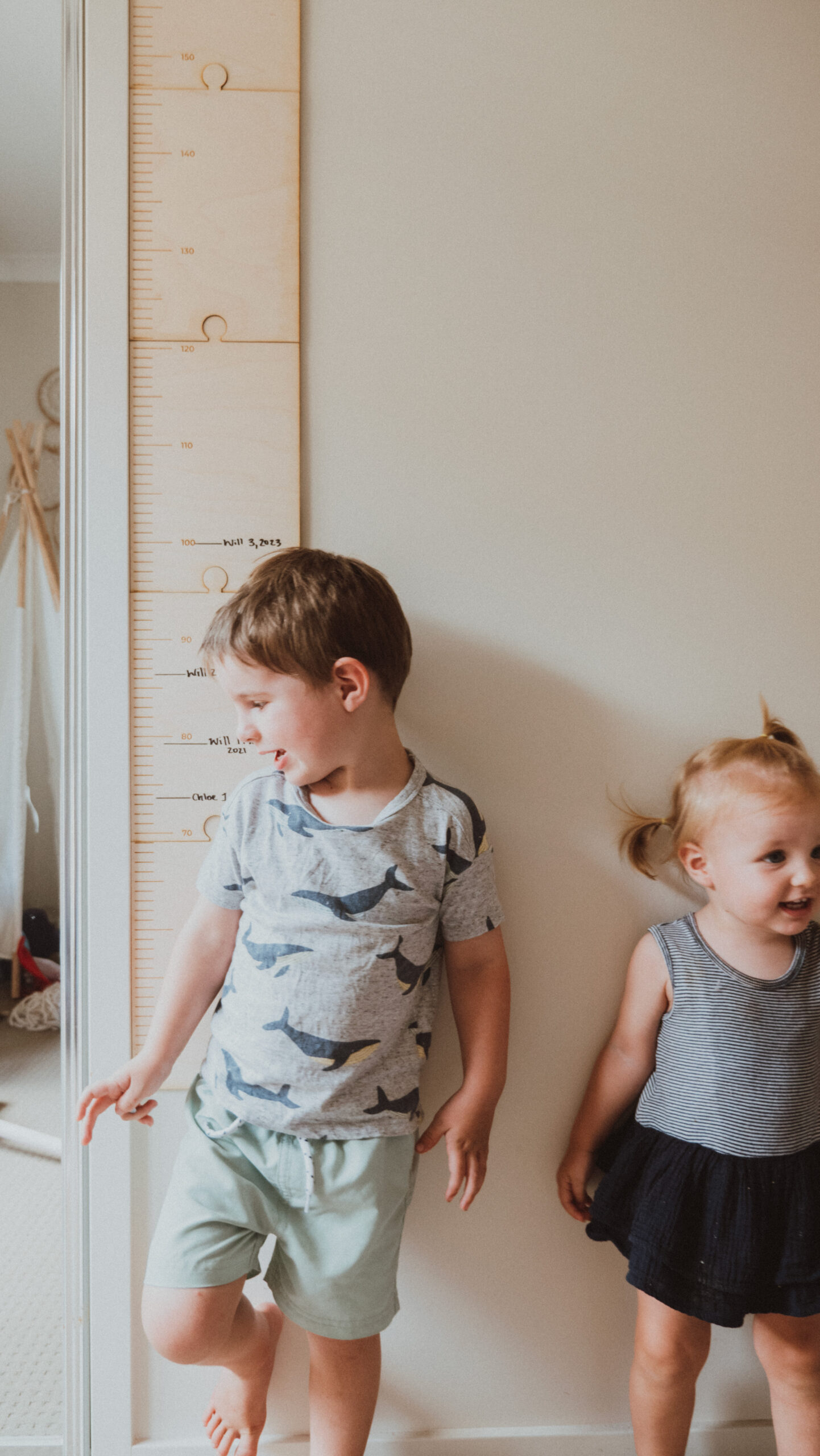 Timber Height Growth Chart - Oh Coco