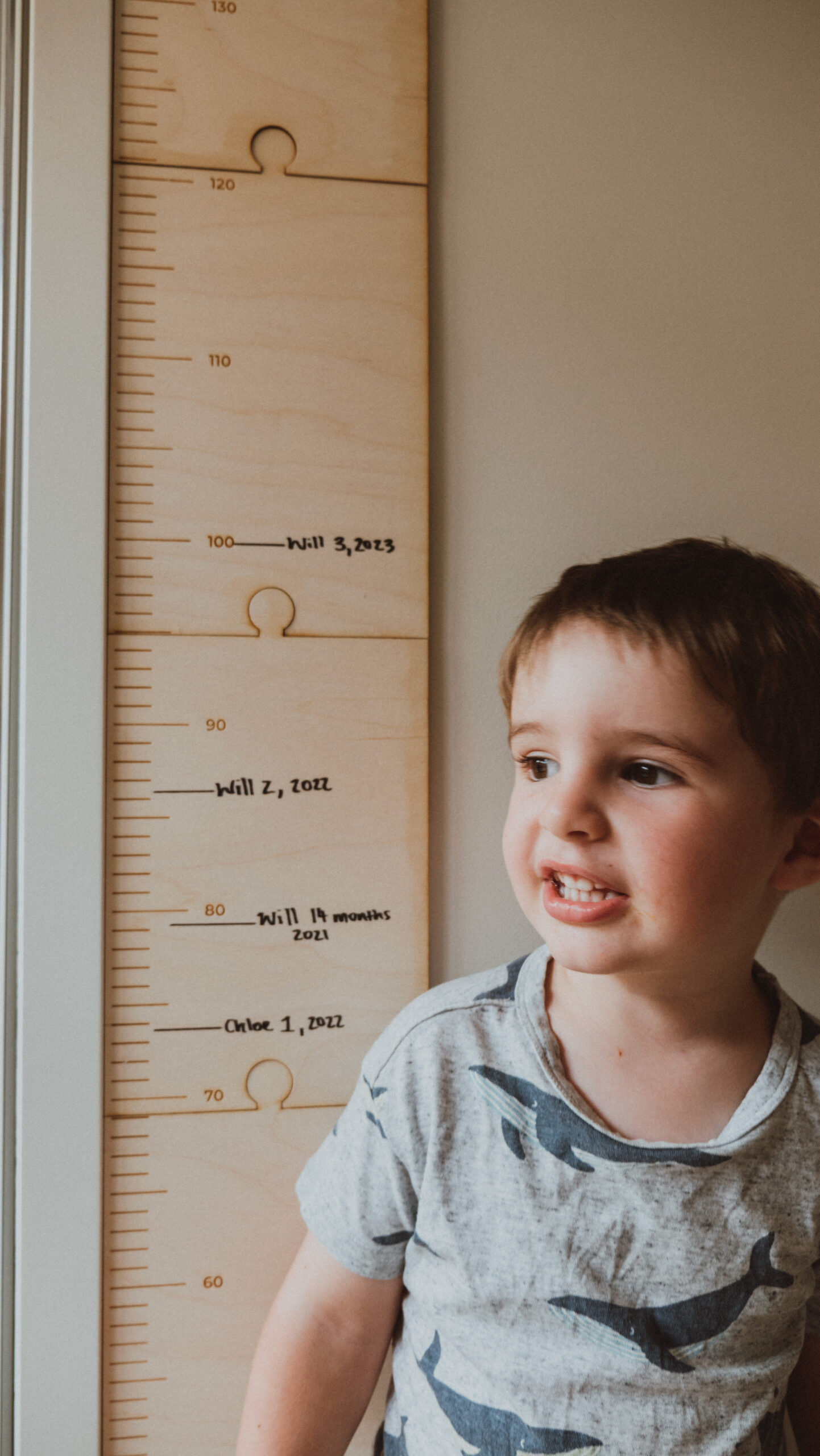 Timber Height Growth Chart - Oh Coco
