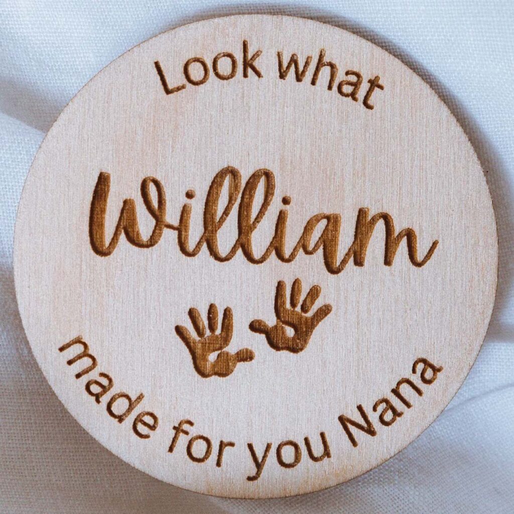 Timber Fridge Art Magnet - Oh Coco