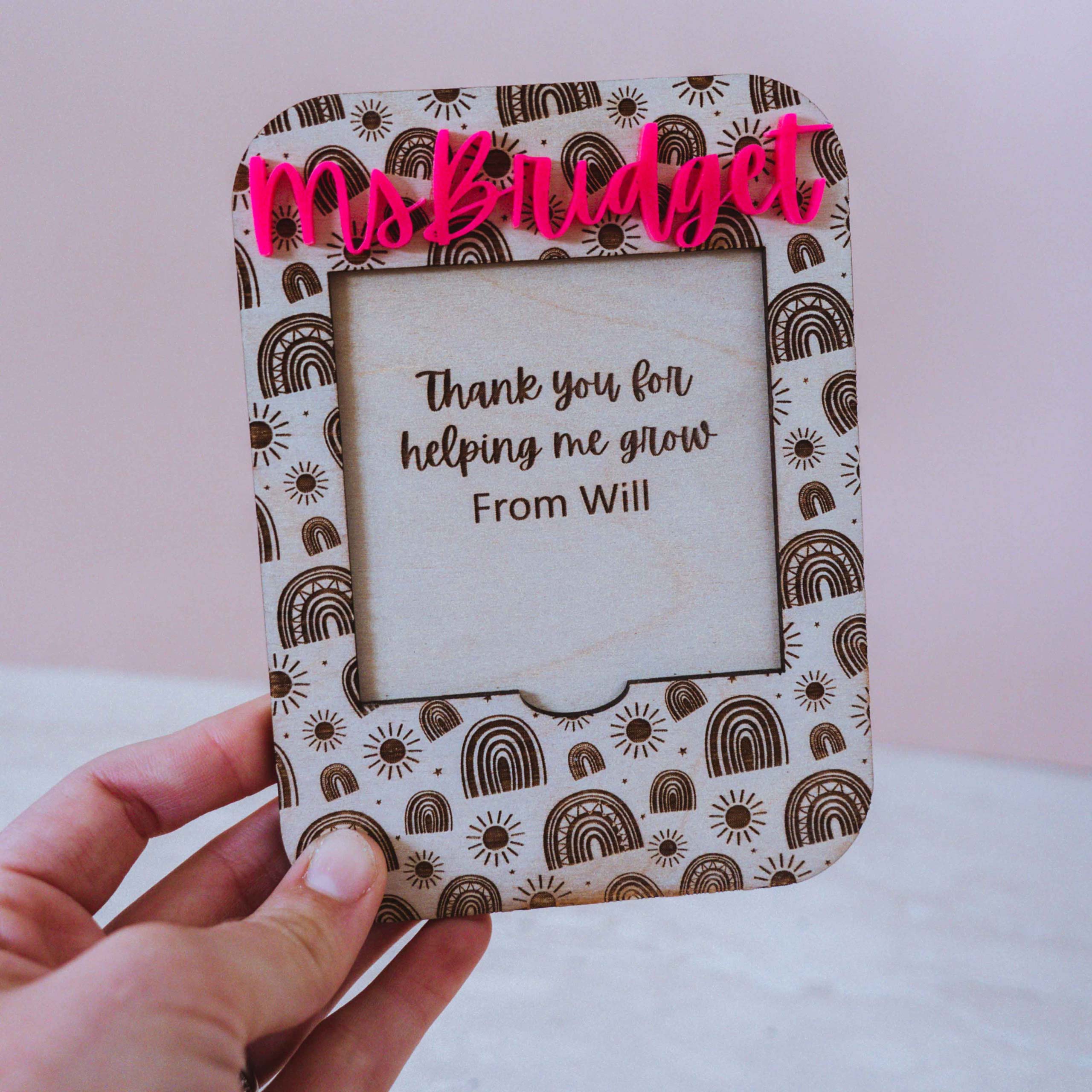 Sticky Post-it Note Holder - Oh Coco