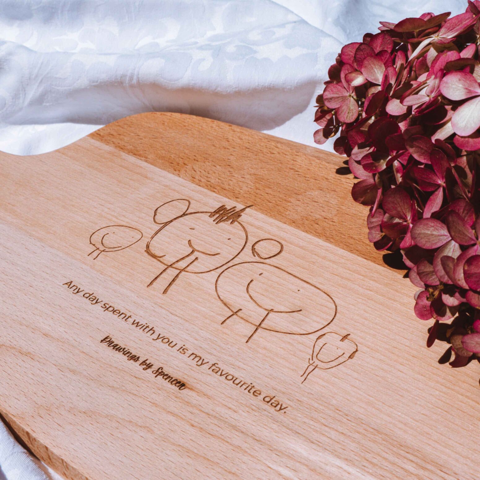 Engraved Timber Serving Boards - Oh Coco
