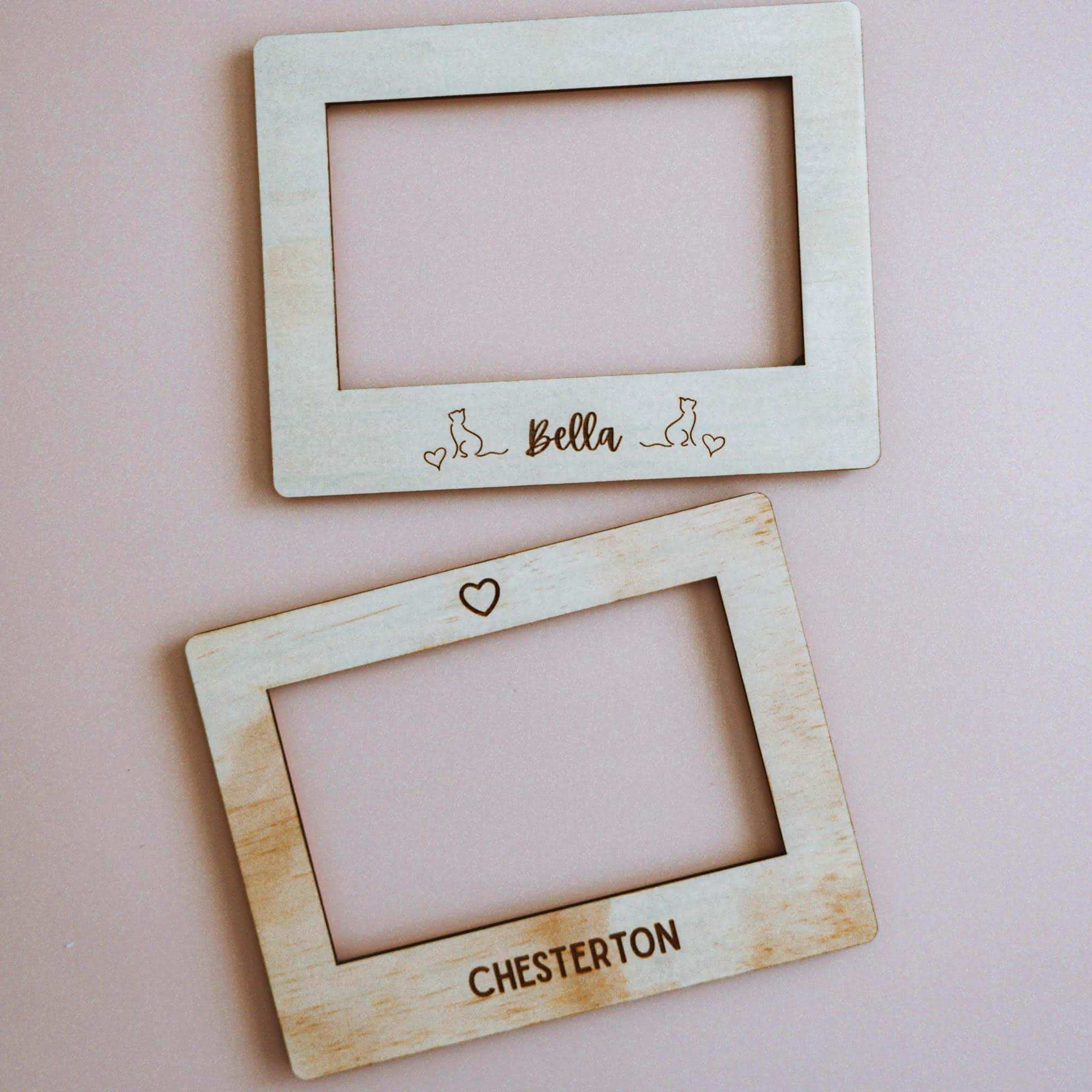 Magnetic Timber Photo Frames - Oh Coco